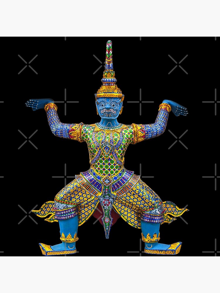 "Yaksha statue protects the righteous" Poster by JBlaisDesign | Redbubble