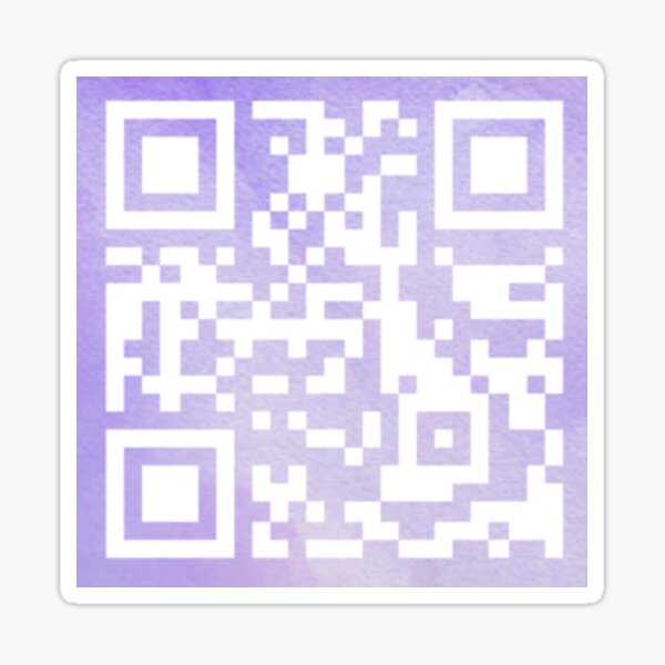 "Wow Performance Clip QR Code" Sticker by erinh709 | Redbubble