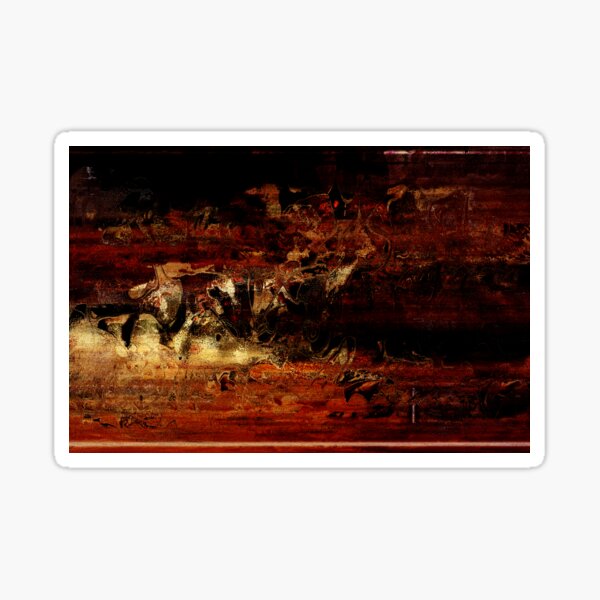 "Stagecoach in Red Rim Canyon" Sticker for Sale by owlspook | Redbubble