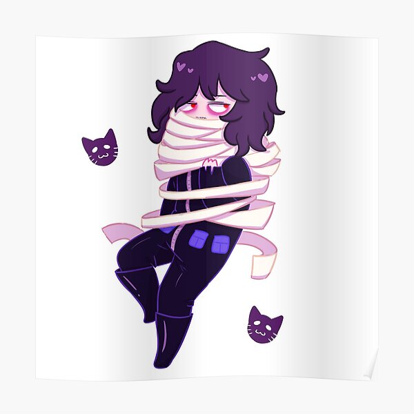 "Catzawa" Poster by RaspberryDraws | Redbubble