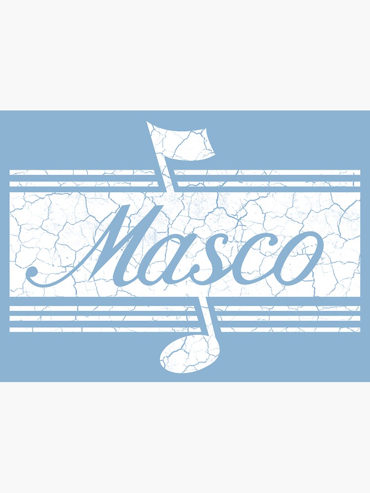 "Masco Art" Sticker by brandonrankin | Redbubble