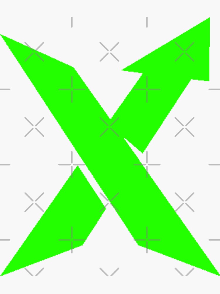 "Stock X Logo " Sticker for Sale by ELMINOS | Redbubble