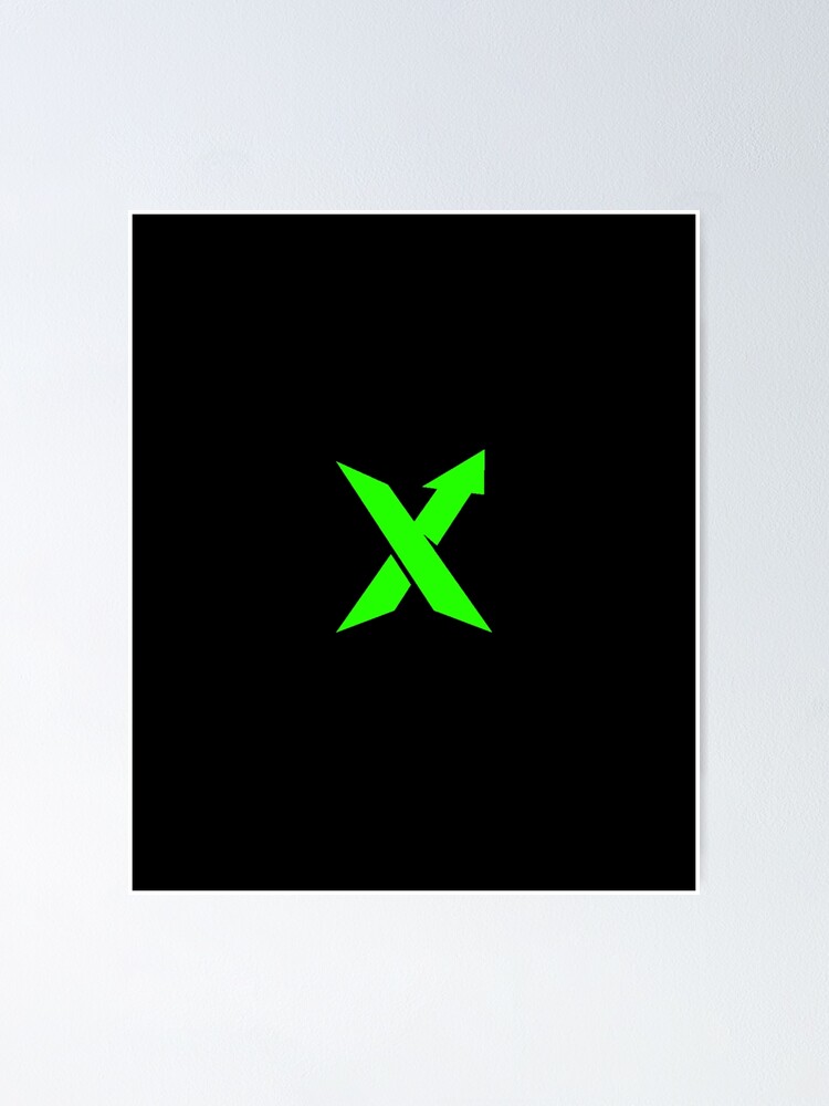 "Stock X Logo " Poster for Sale by ELMINOS | Redbubble