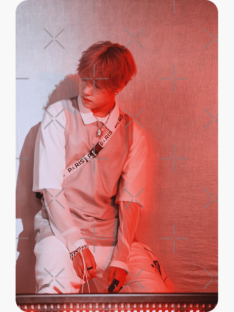 "Jongseob P1Harmony P1H Siren" Sticker by skeletonwar | Redbubble