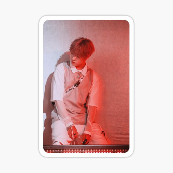 "Jongseob P1Harmony P1H Siren" Sticker by skeletonwar | Redbubble