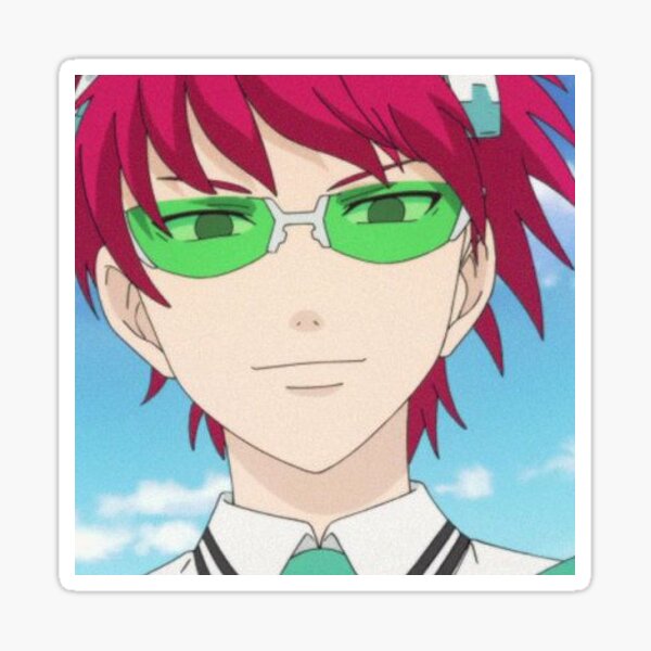 "Saiki" Sticker by AnimeStickerss | Redbubble