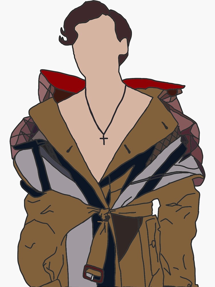 "Harry Styles Vogue Sticker" Sticker by kriegerfever11 | Redbubble