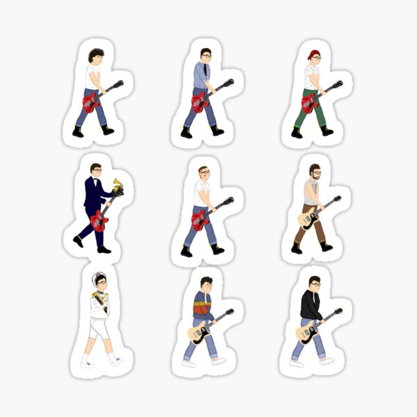 "the evolution of jack sticker pack" Sticker for Sale by ...