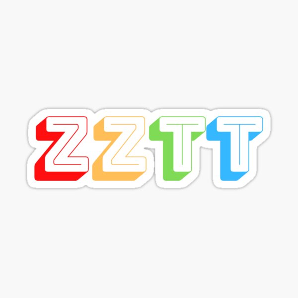 "ZZTT Pattern Meme" Sticker for Sale by JuanMilli | Redbubble