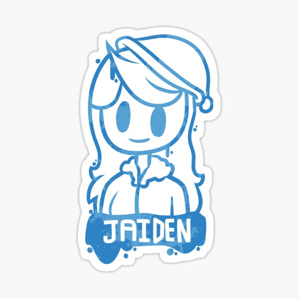 Pegatina «Jaiden Animations Holiday Graffiti» de M106 | Redbubble
