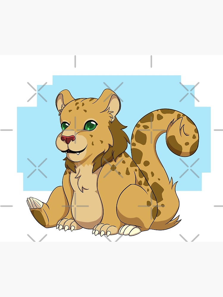 "Crypt-kids: Glawackus (Tawny)" Poster for Sale by BrigeedaRocks ...