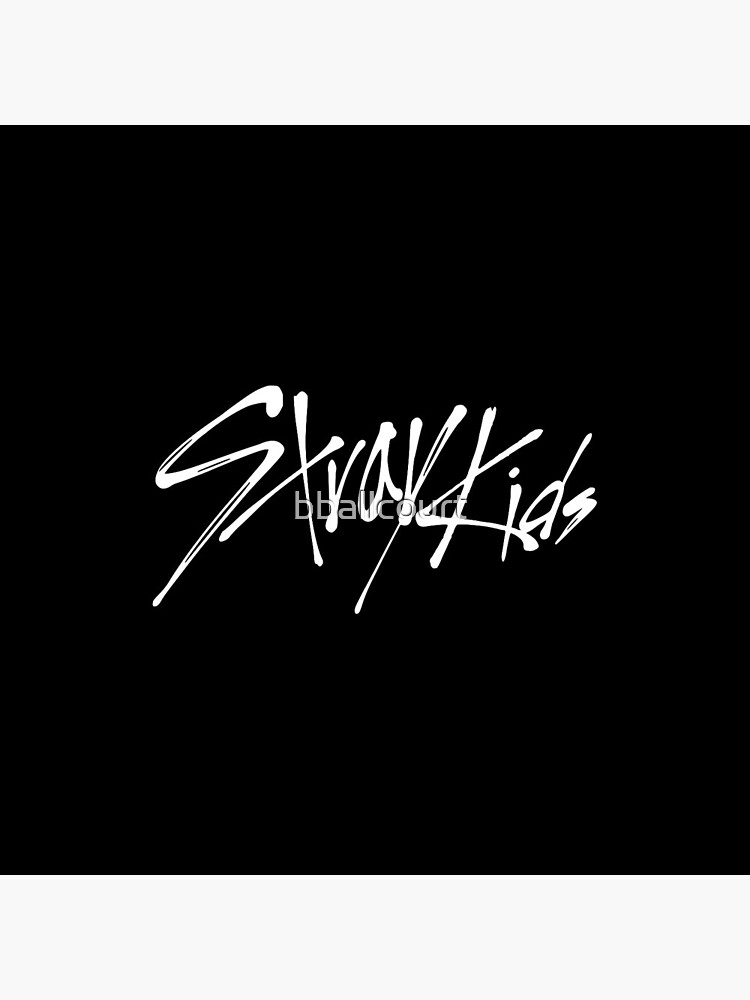 Stray Kids - White Logo | Pin