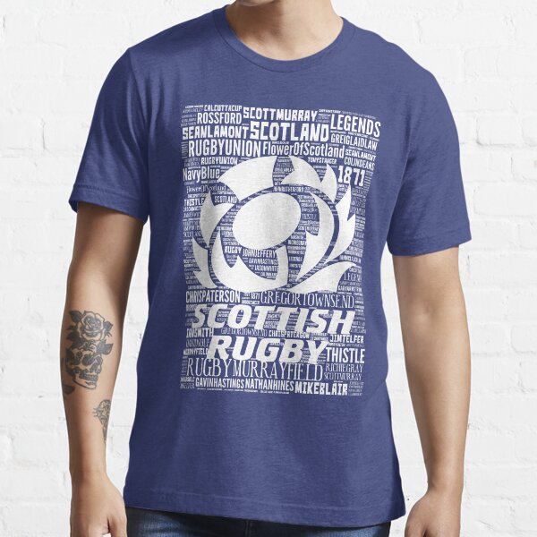 "SRU 2 - Scotland Rugby" T-shirt for Sale by TheIcons | Redbubble | sru ...