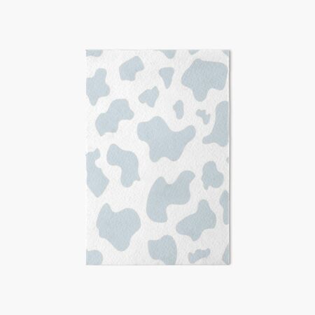 "light blue cow texture" Art Board Print by katelynn22 | Redbubble