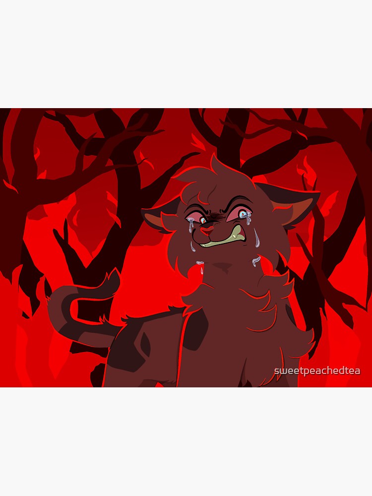 "Ashfur" Sticker by sweetpeachedtea | Redbubble