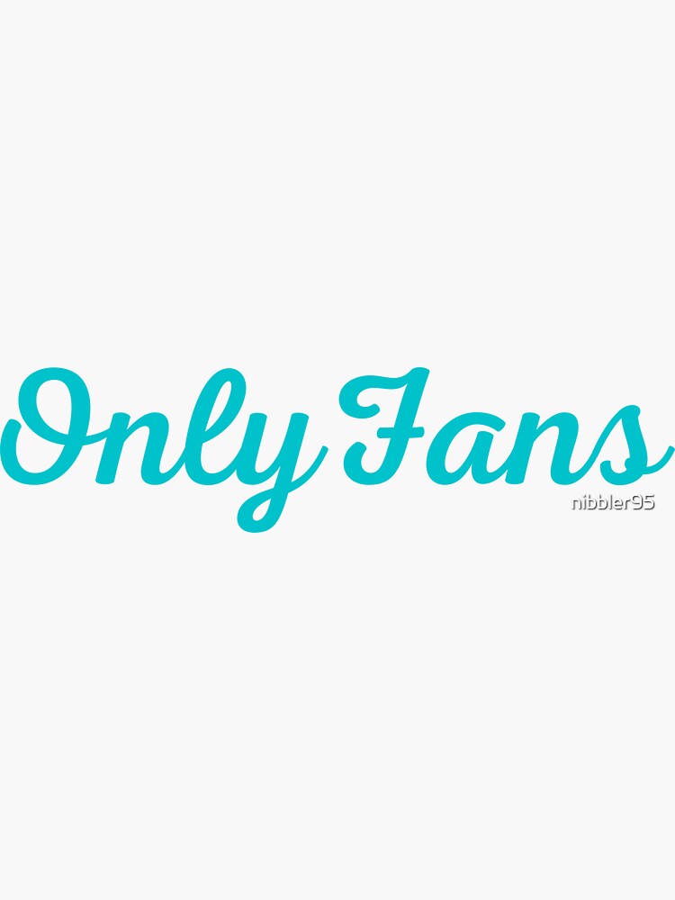 "Onlyfans" Sticker by nibbler95 | Redbubble