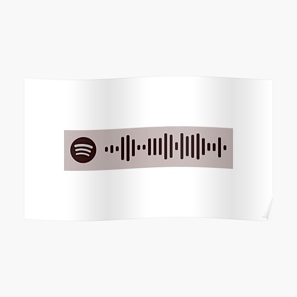 Spotify Bar Code Posters | Redbubble