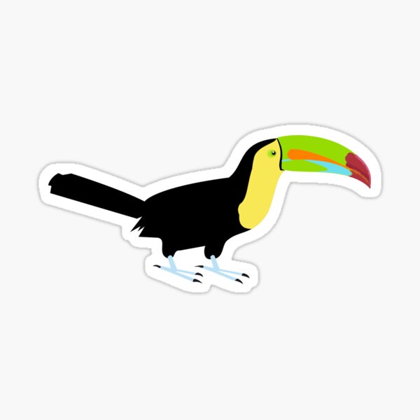 "Toucan Too!" Sticker for Sale by Mattfields | Redbubble