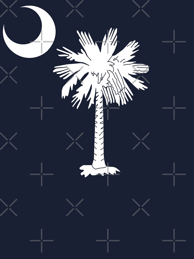 Palmetto Tree And Crescent Moon