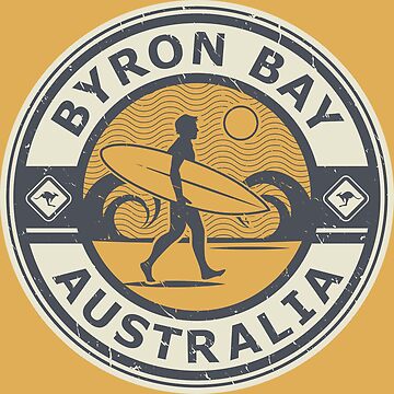 "Byron Bay, Australia" Sticker for Sale by studio838 | Redbubble
