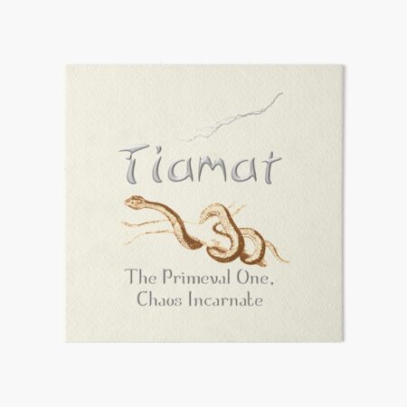 "Tiamat, Mesopotamian Goddess" Art Board Print for Sale by ...