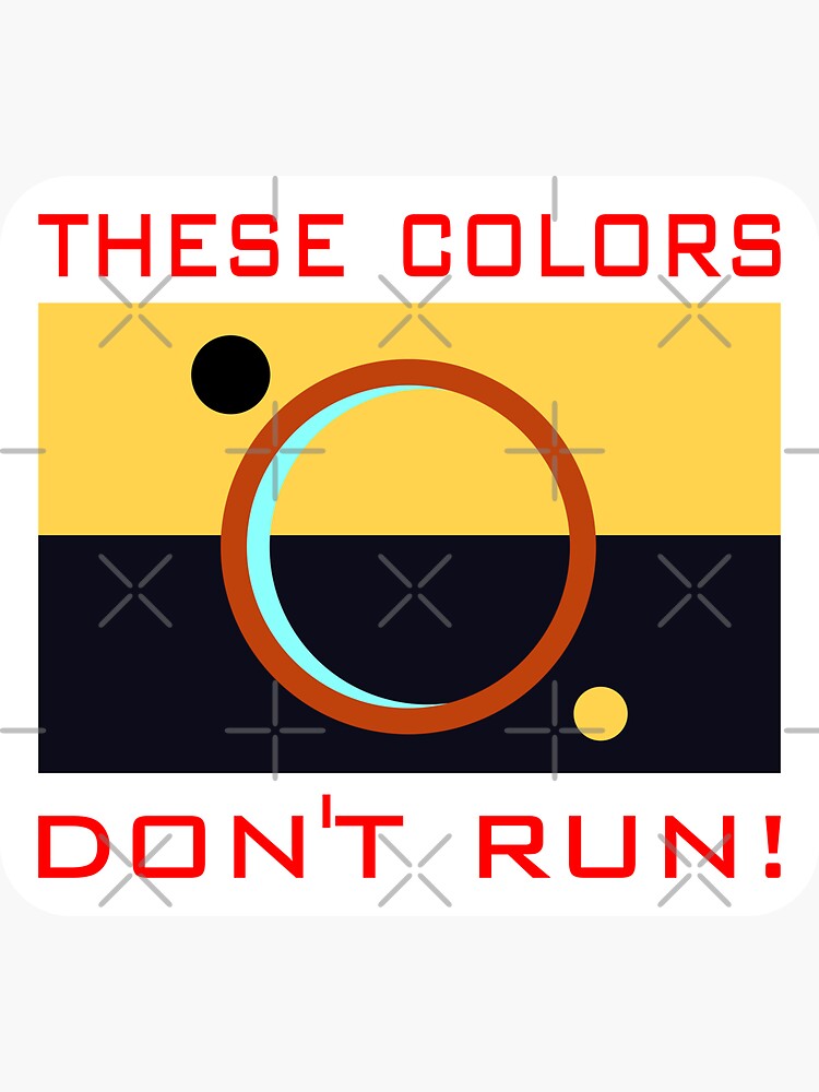 "The Expanse Martian Flag Mars Logo Sign Colors US" Sticker for Sale by ...