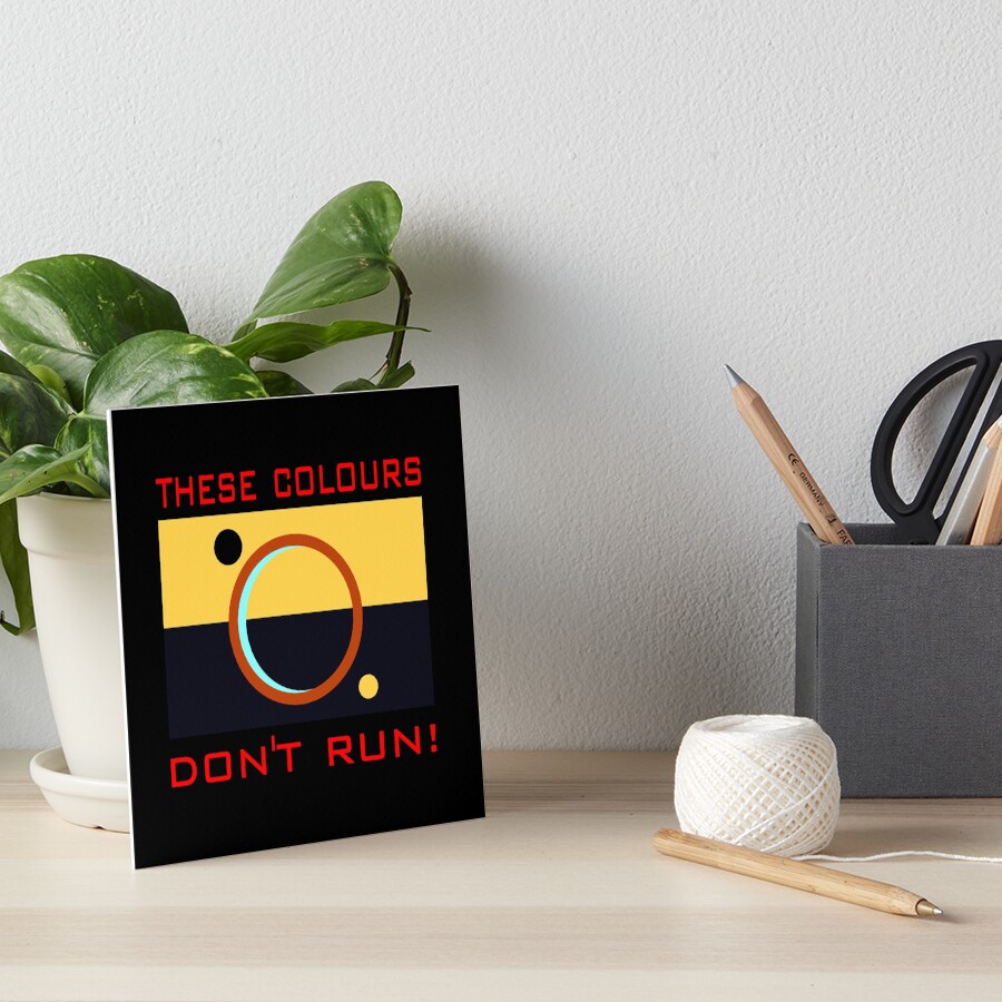 "The Expanse Martian Flag Mars Logo Sign Colours UK" Art Board Print by ...