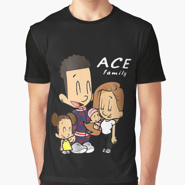 "The Ace Family Chibi Funny Cartoon" T-shirt by MadewithLoveUS | Redbubble