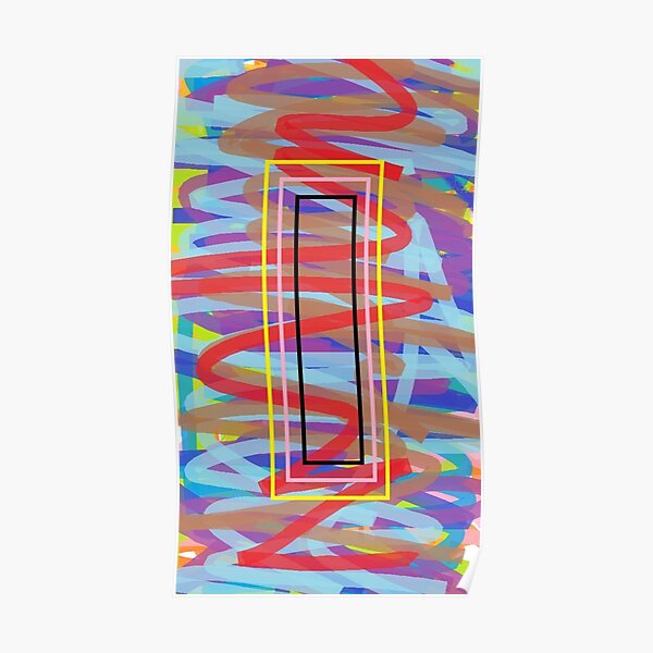 "ABST Blox" Poster for Sale by KalemBoy | Redbubble