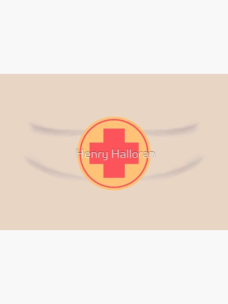 "TF2 RED Physician's Procedure Mask" Mask for Sale by halloranhenry ...