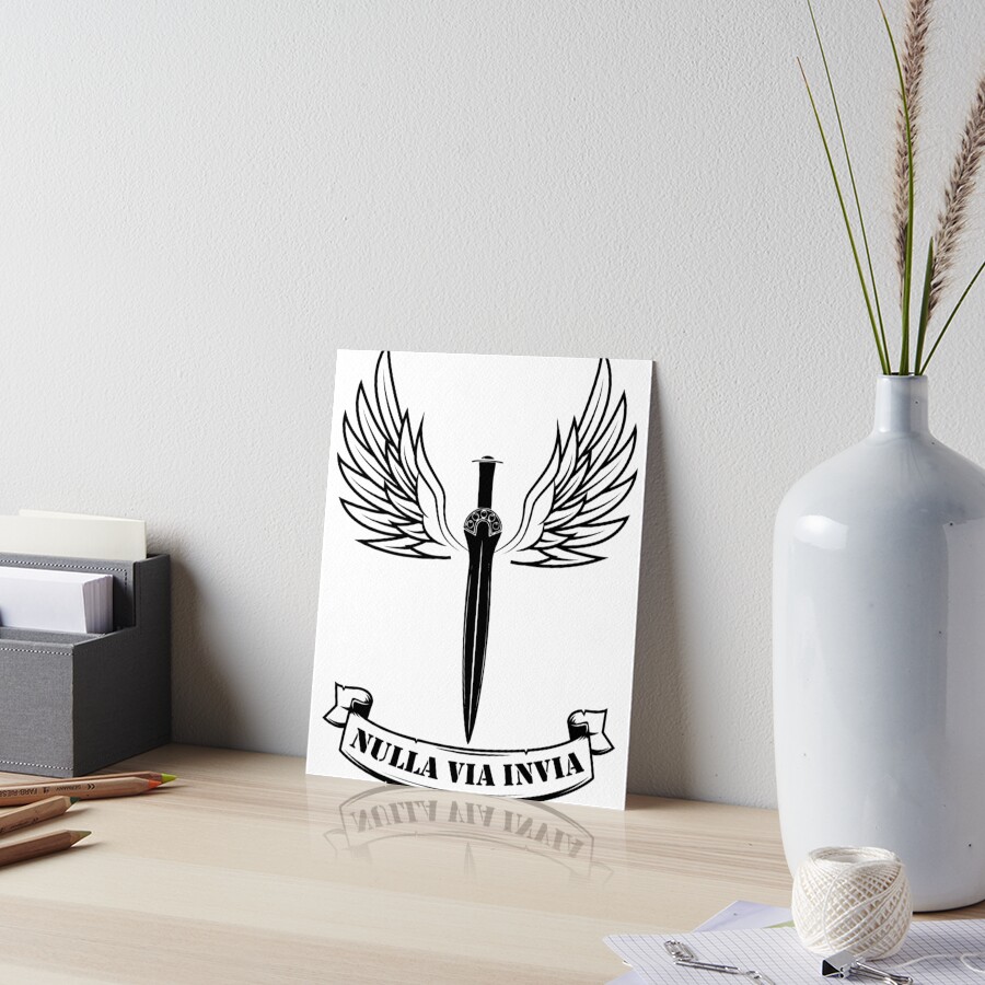 "Elite Spec Ops Flying Dagger Emblem " Art Board Print by Aussieslang ...
