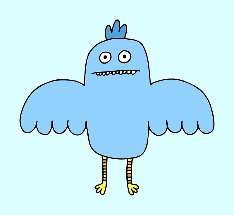 "Derp Bird" by Laurel Green | Redbubble