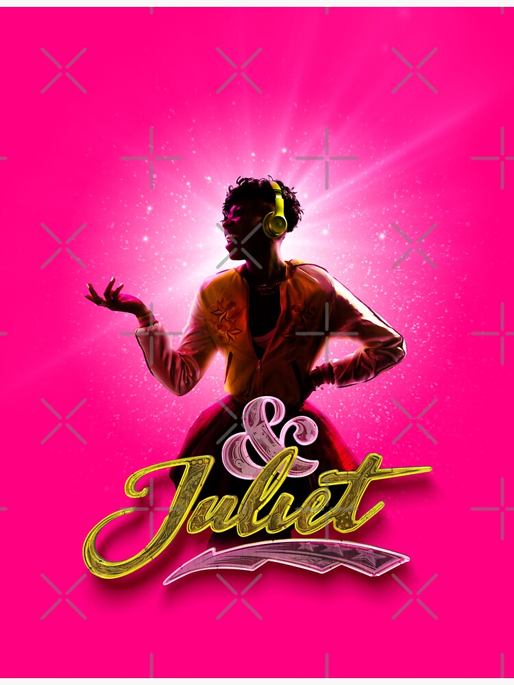 "And Juliet the Musical logo" Sticker by Leyzel | Redbubble