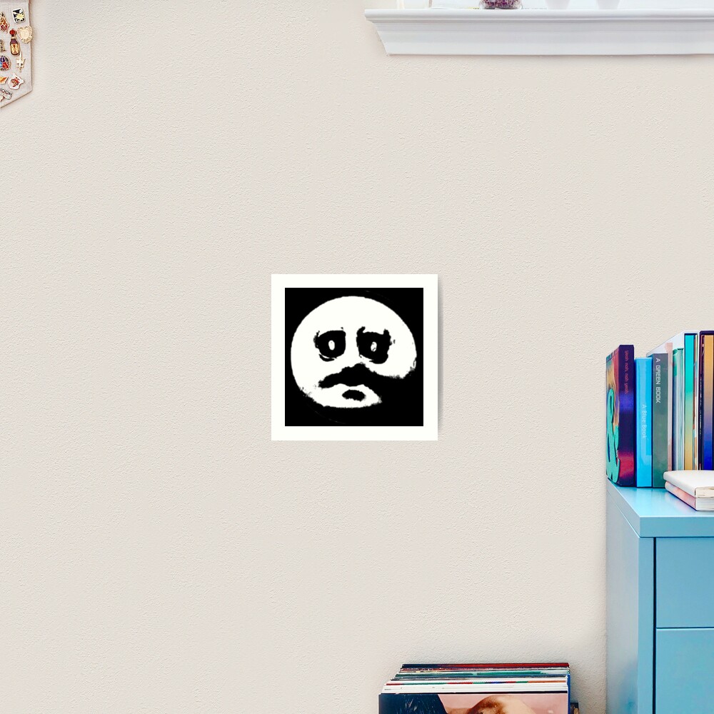 "How did you do in PE today? Cursed Emoji Face" Art Print for Sale by ...