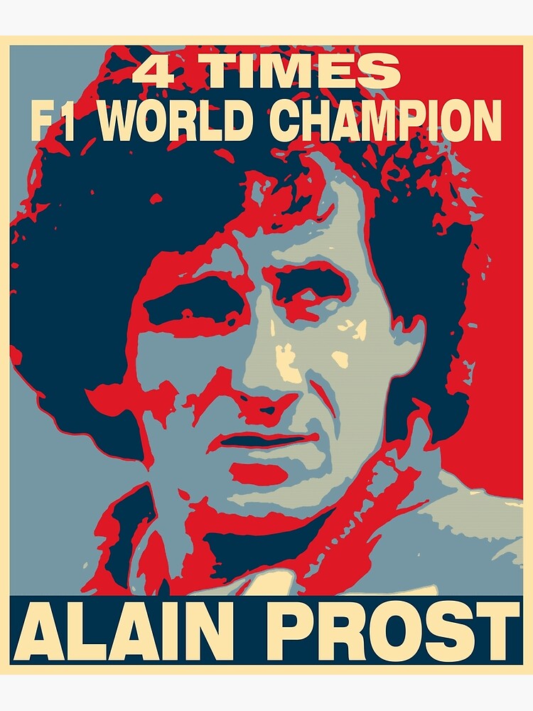 "Alain Prost" Framed Art Print for Sale by AgileFega | Redbubble