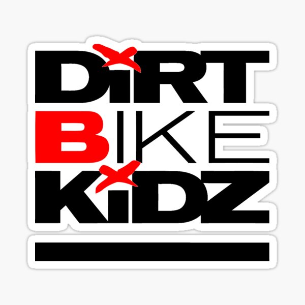 "Dirt Bike Kidz Apparel" Sticker for Sale by topisan | Redbubble