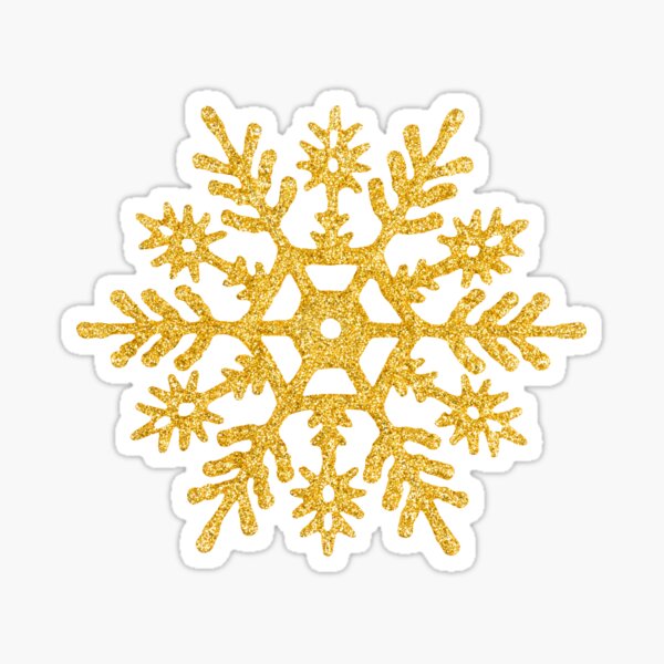"Gold Christmas Star" Sticker for Sale by chark70 | Redbubble