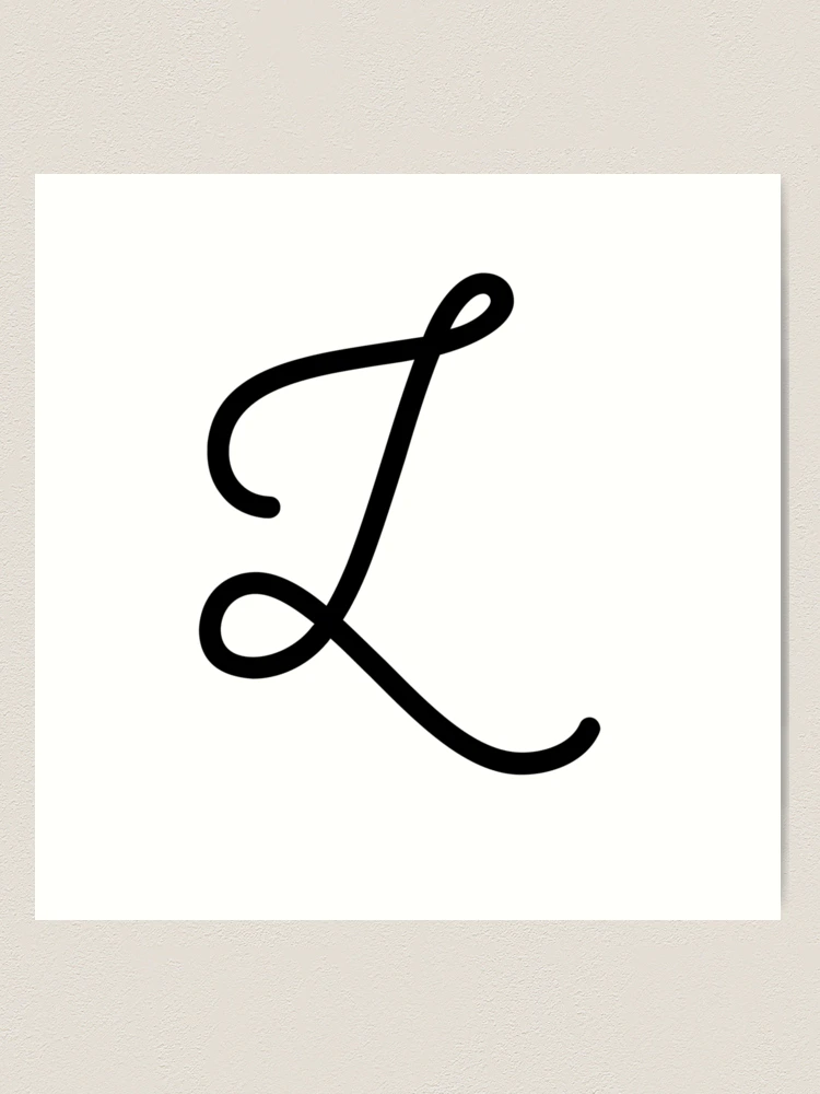 L Cursive