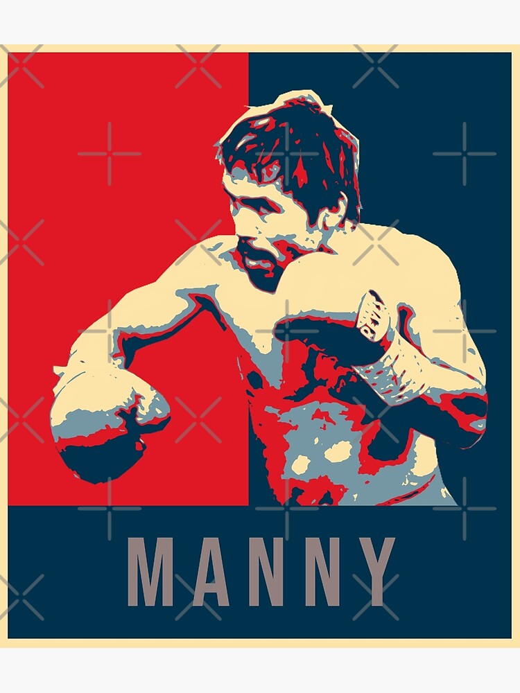 Lámina fotográfica «Ilustración de Manny Pacquiao Pac-Man icónico ...
