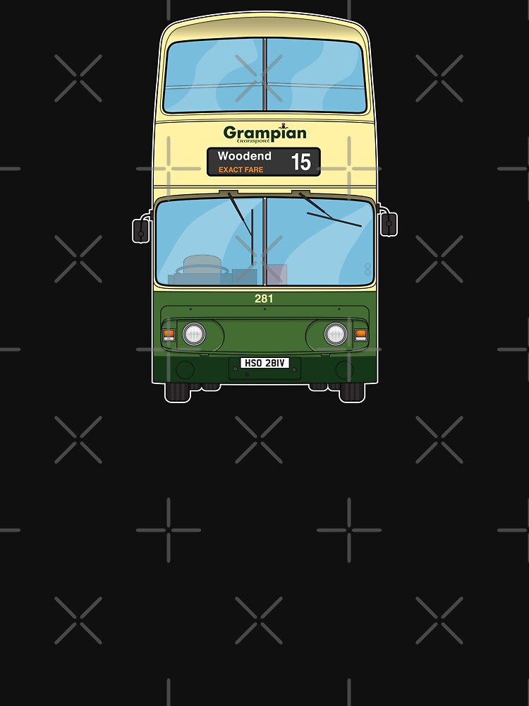 "Grampian Transport (GRT) Atlantean Bus 281 HSO281V Aberdeen 80s 90s ...