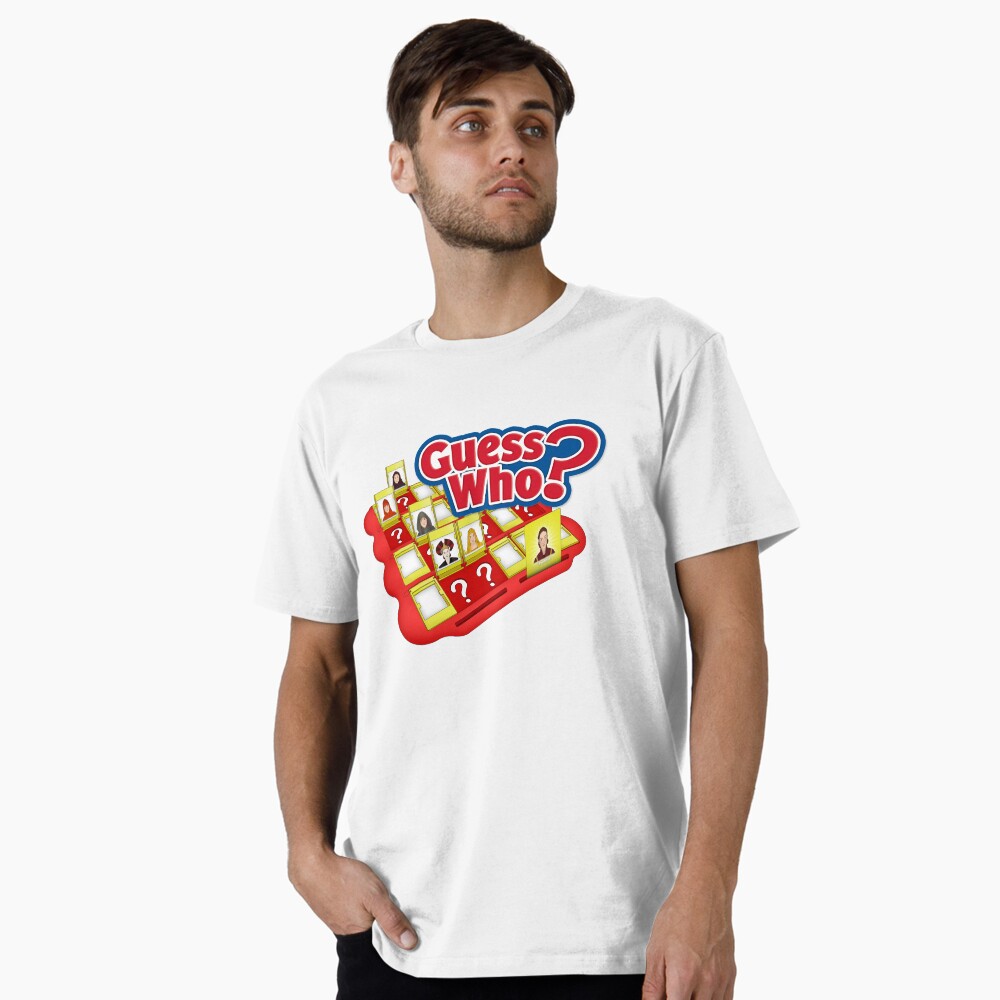 "Guess Who" Sticker for Sale by AnObscureBird | Redbubble