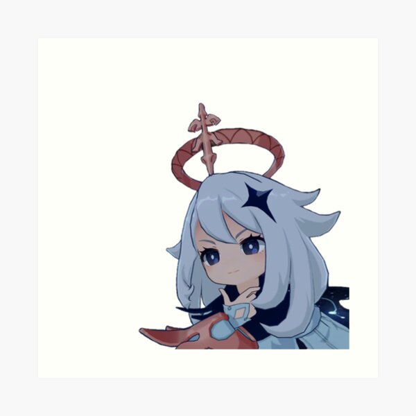 "Paimon - Genshin Impact " Art Print by carrot-exe | Redbubble