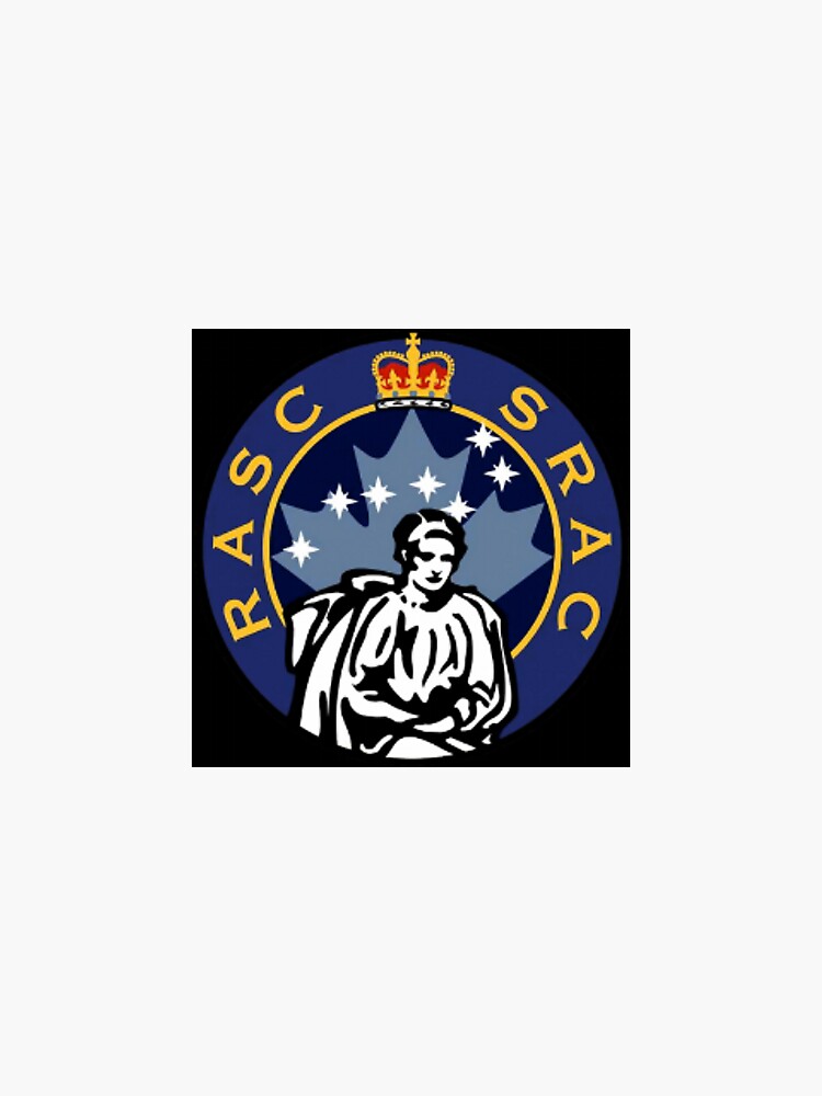 "RASC Simple Logo" Sticker for Sale by SgtRock89 | Redbubble