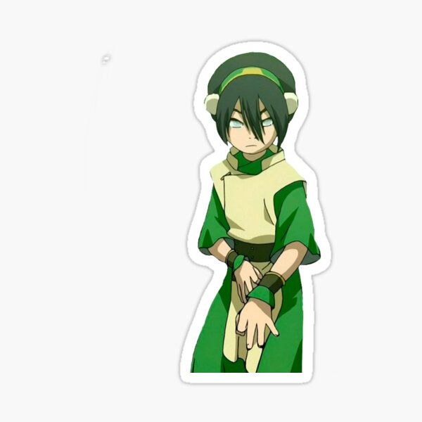 "Toph Beifong " Sticker by xkaliii | Redbubble
