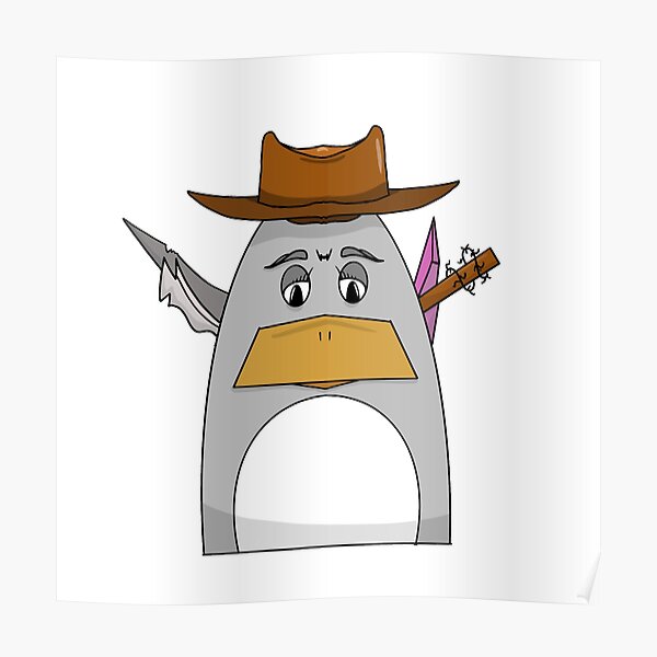 "Criminal Penguin - El Pengu !" Poster by MoCartoons | Redbubble