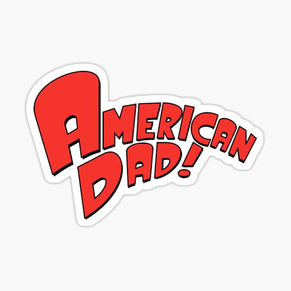 "American Dad!" Sticker by rzlatssunrise | Redbubble