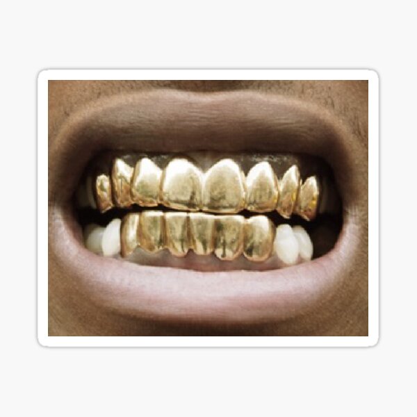 Asap Rocky Grill Stickers | Redbubble