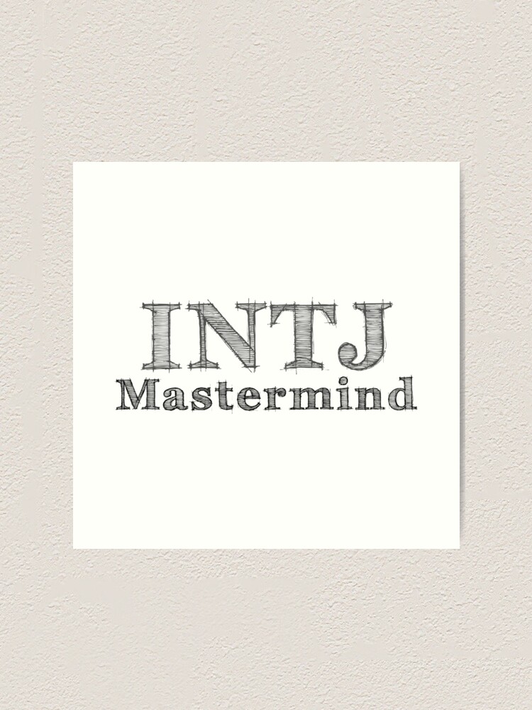 "INTJ Pencil Design Mastermind T-Shirt | INTJ Mask | Myers Briggs ...