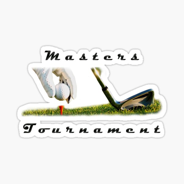 "Masters golf pga / Masters tournament" Sticker for Sale by ...