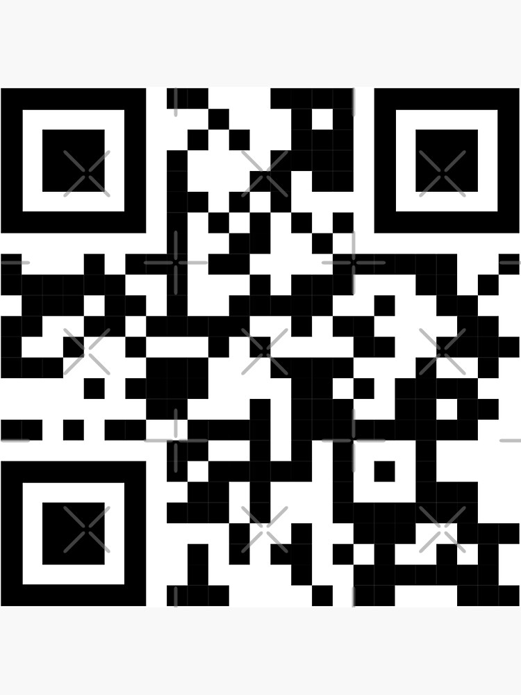 "Play Tic Tac Toe Game QR code" Sticker for Sale by Mallory McDonald ...